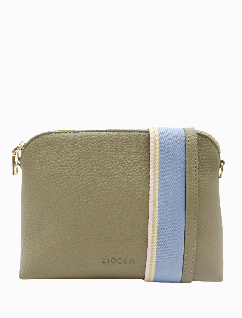 Hudson Cross Body Bag - Khaki – The Grace Collection Australia