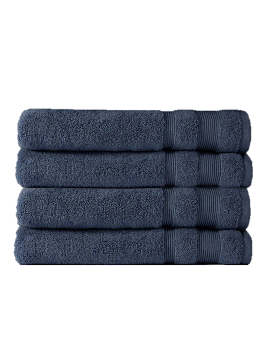Amalfitana Bath Towel - Canningvale Dark Blue Bath Towel