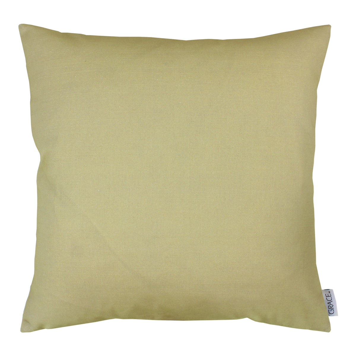 Mabel - The Grace Collection Australia Plain Yellow Gold Cushion Cover