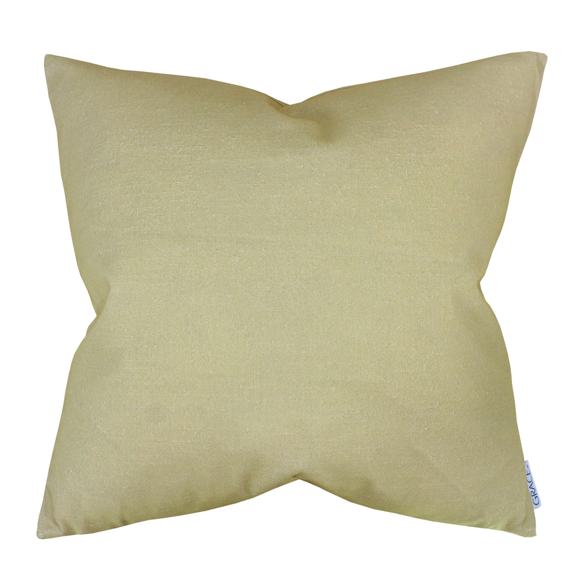 Mabel - The Grace Collection Australia Plain Yellow Gold Cushion Cover